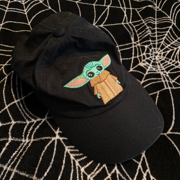 Star Wars | Accessories | Disney Star Wars Baby Yoda Dad Cap | Poshmark